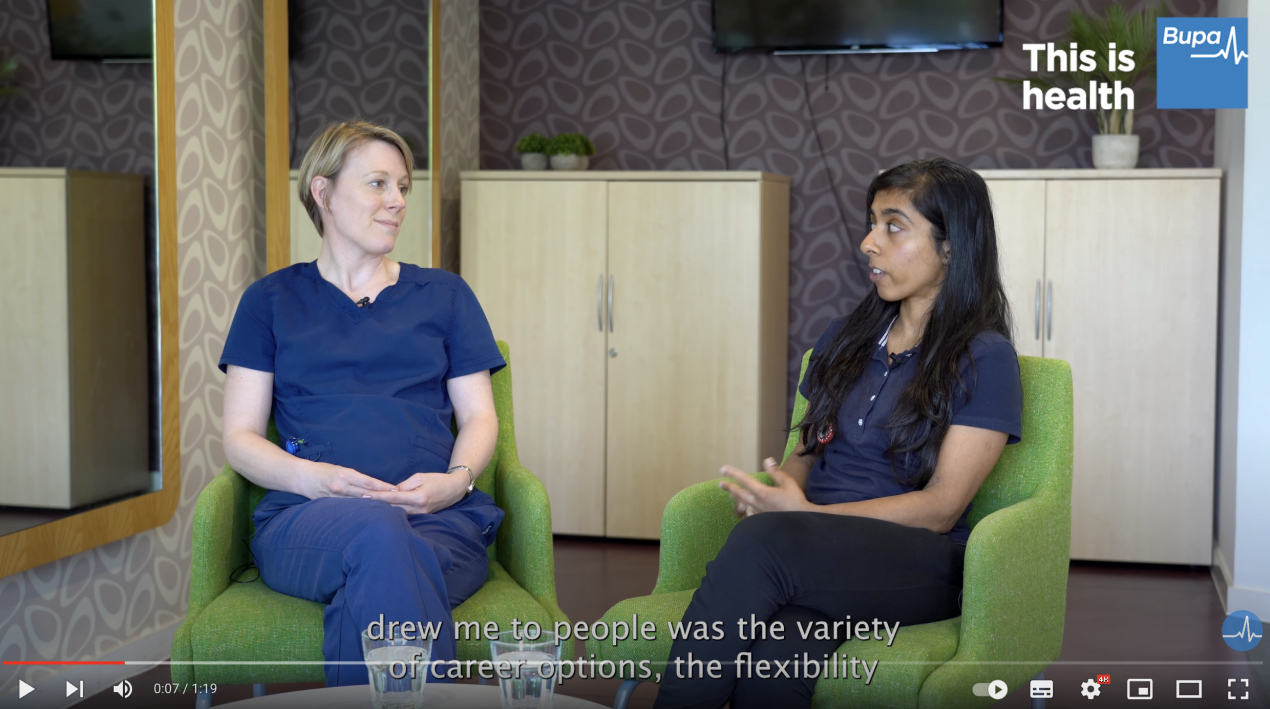 Physiotherapy at Bupa's UK clinics